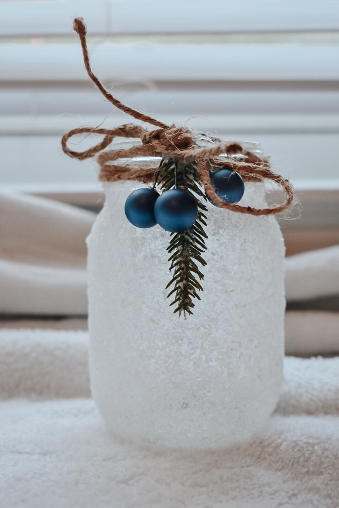 Winter Mason Jar, Christmas Decor, Winter Decor, Christmas Mason Jars ...