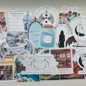 ACOTAR Cute Stickers, Rhysand Stickers, Rhysand and Feyre, A Court of ...