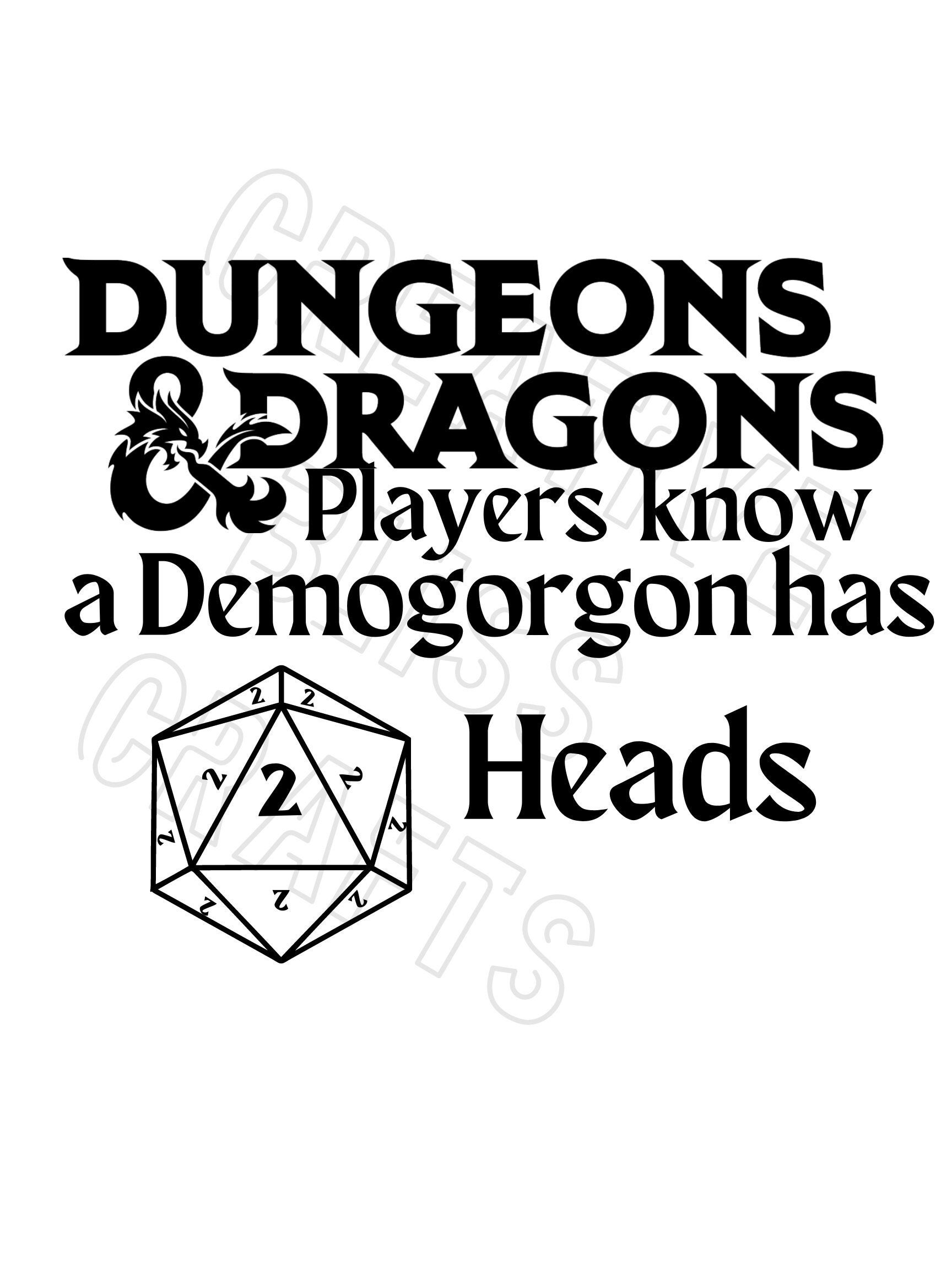 DND Cut Files for Cricut, Dungeons and Dragons Designs for Sublimation ...