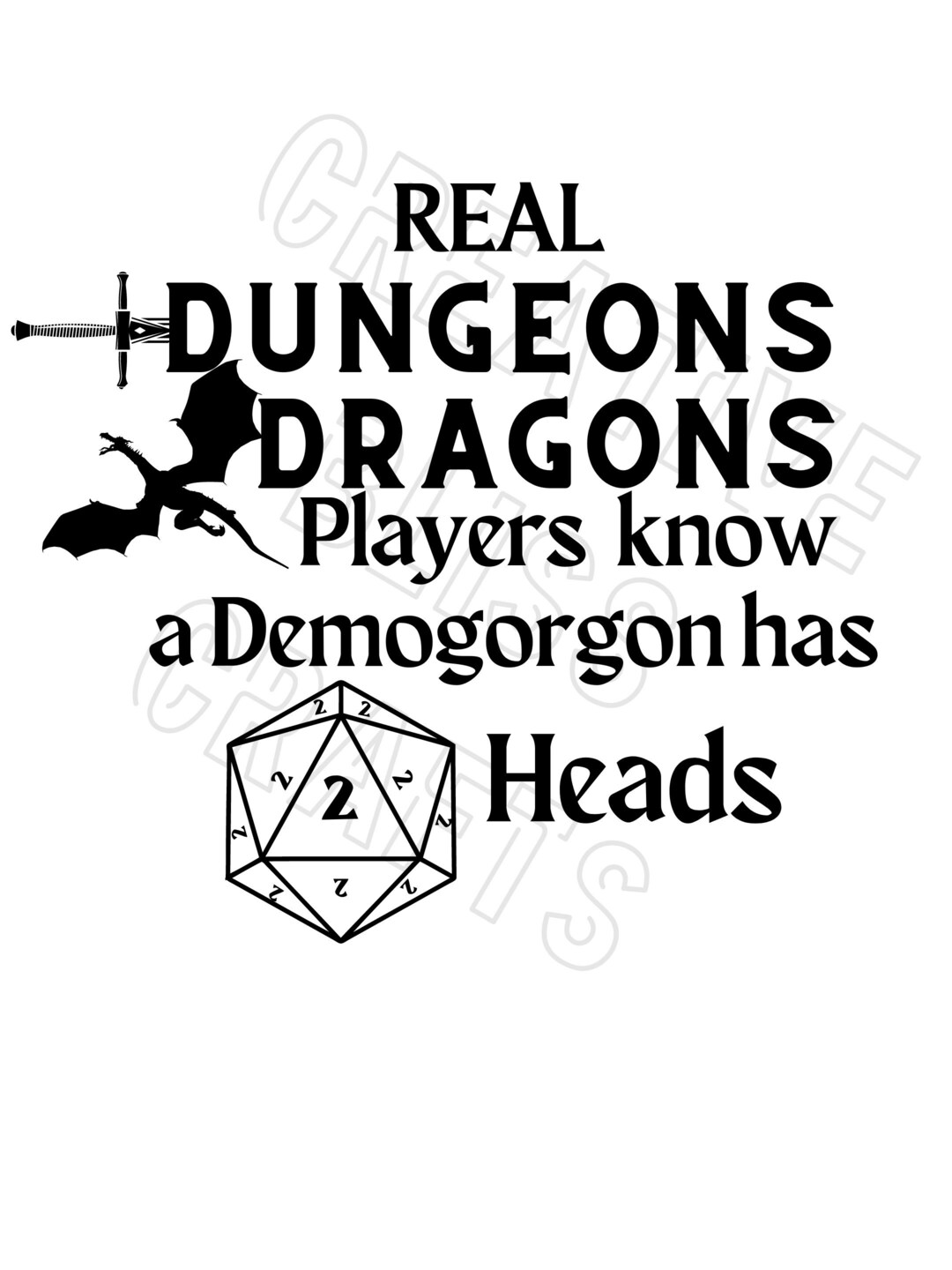 DND Cut Files for Cricut, Dungeons and Dragons Designs for Sublimation ...