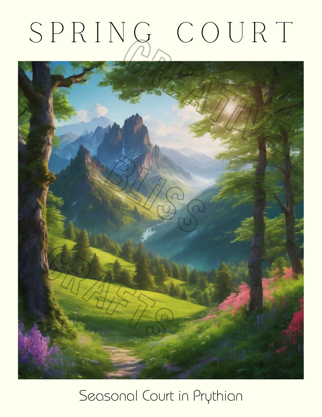 ACOTAR Travel Posters Digital Art, Download Poster, Mug, Shirts ACOTAR ...