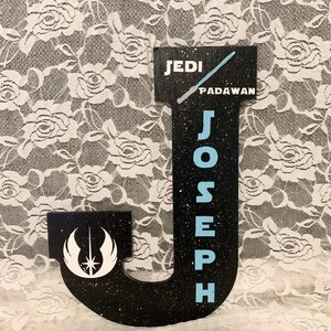 Star Wars Jedi Space Painted Letter Painted Letter Star Wars - Etsy