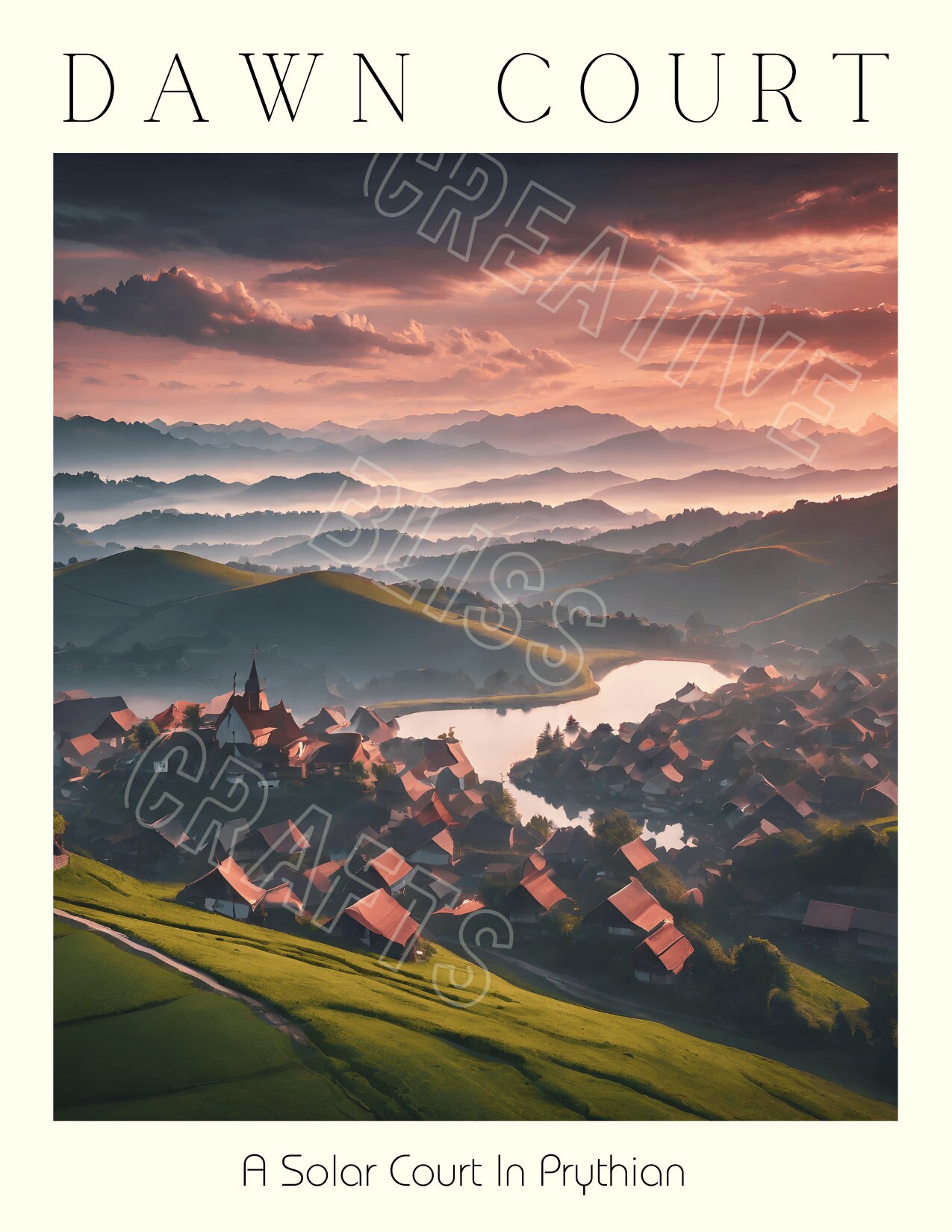 ACOTAR Travel Posters Digital Art, Download Poster, Mug, Shirts ACOTAR ...