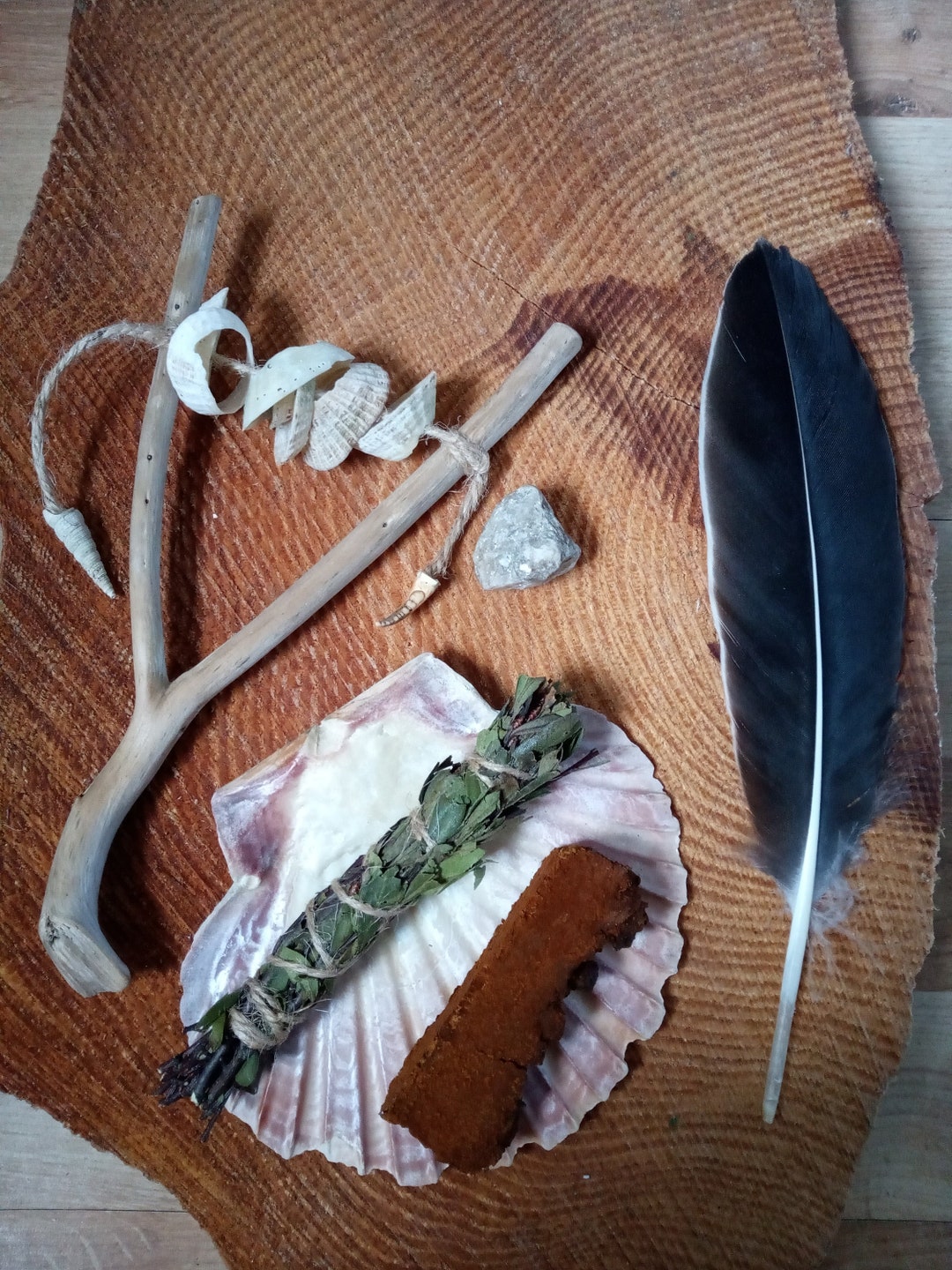 Self Care Cleansing Set Smudging Rituals Ceremony Herbs Witch ...