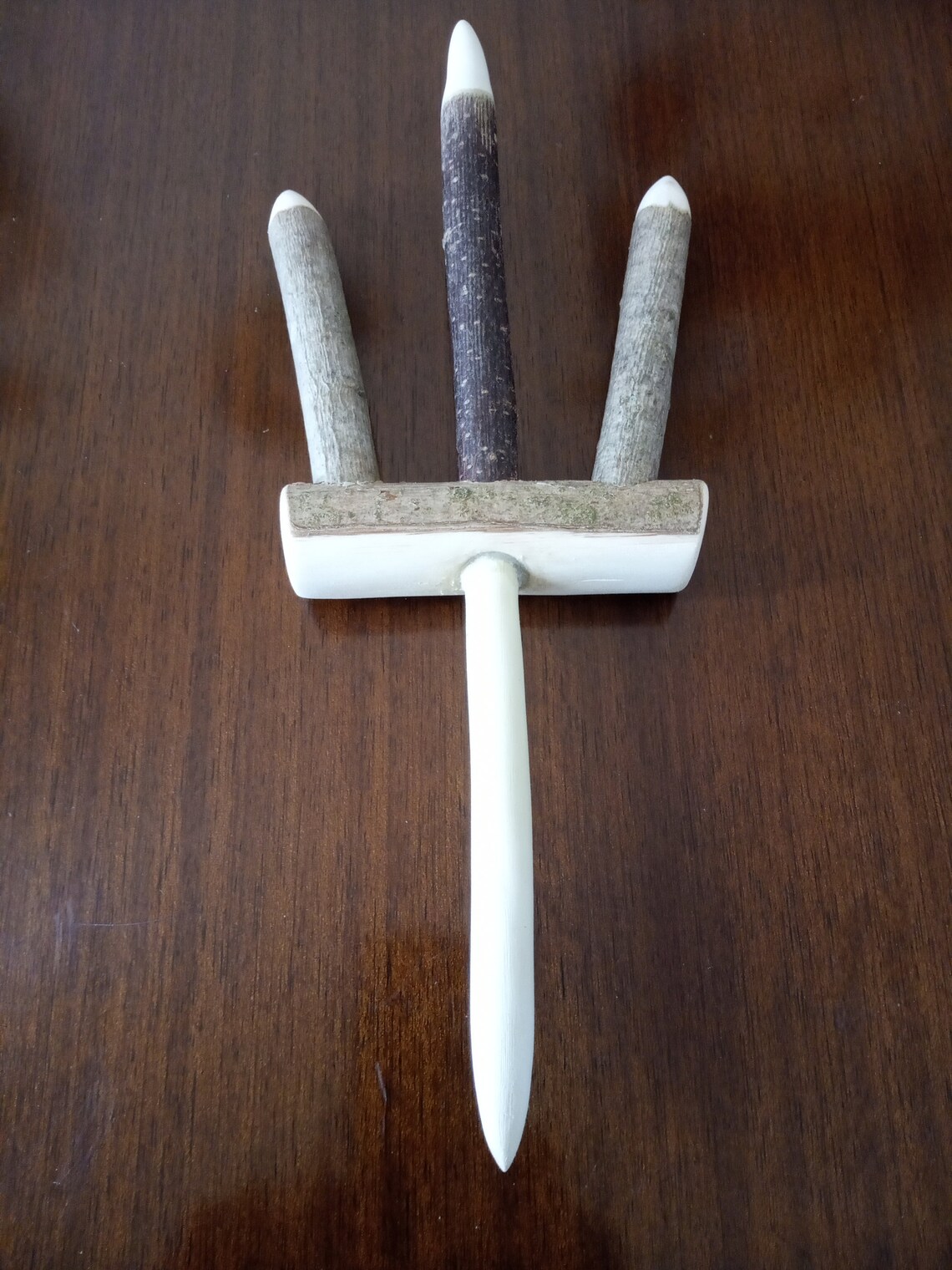 Devils Fork Trident Jupiter Ritual Stave Forks Old Nick - Etsy