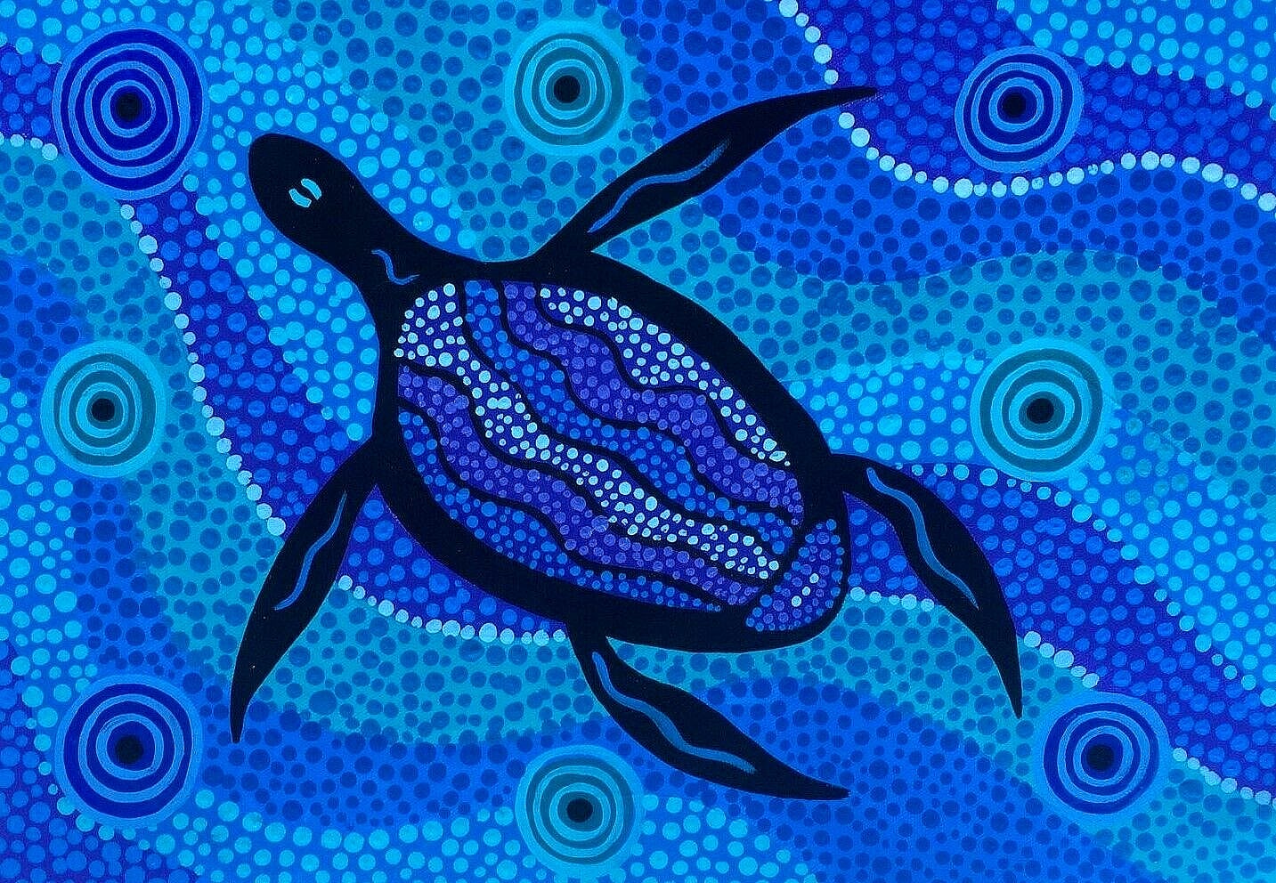 Aboriginal Art Animals Turtle