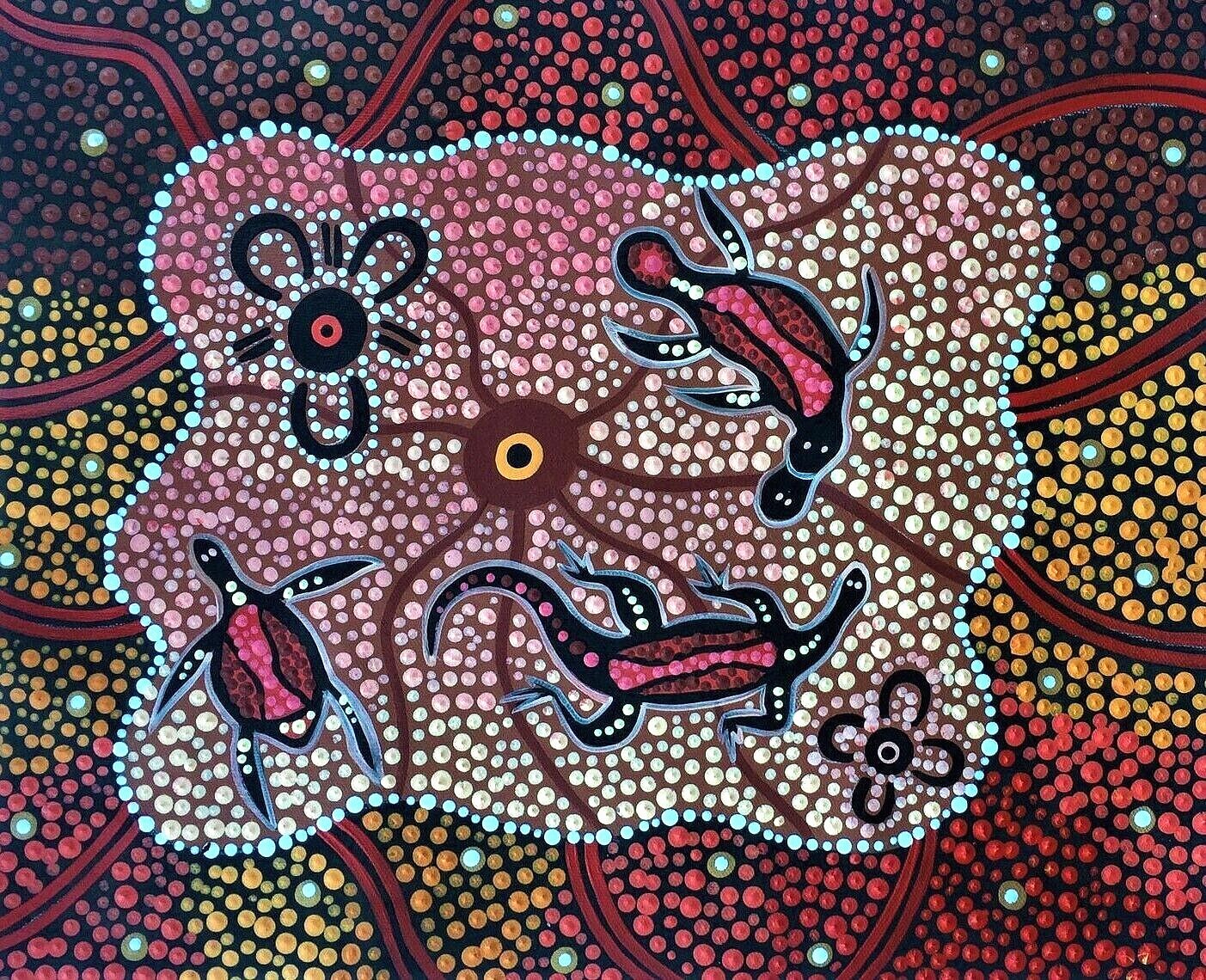 Ancient Aboriginal Dot Art