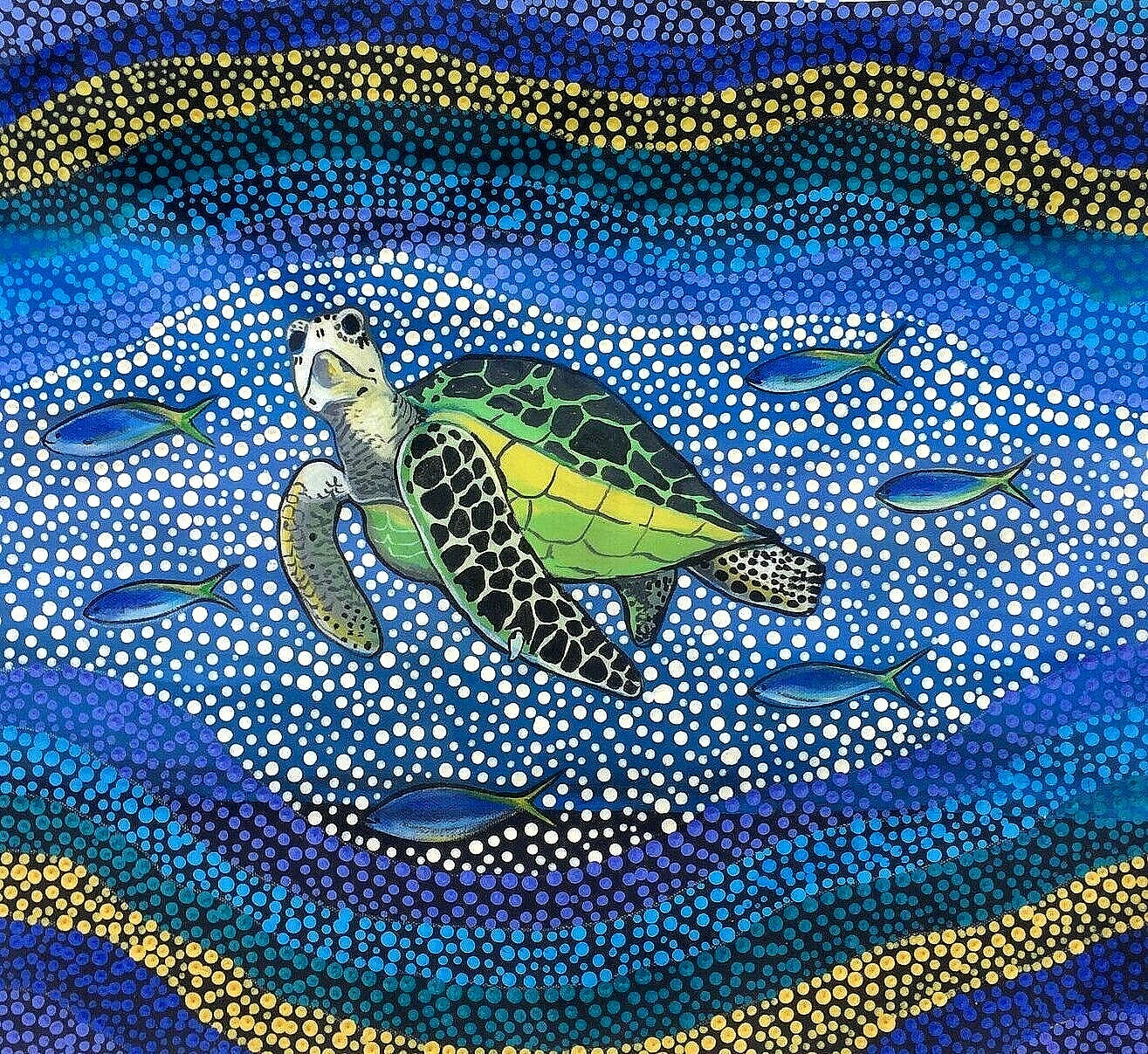 Aboriginal Art Animals Turtle
