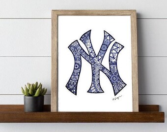 Ny yankees logo | Etsy