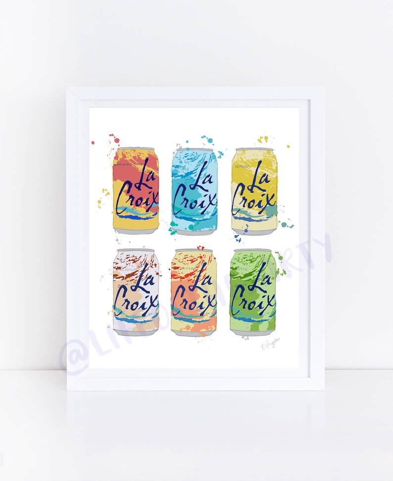 La Croix Multi Print | Wall Decor - Etsy