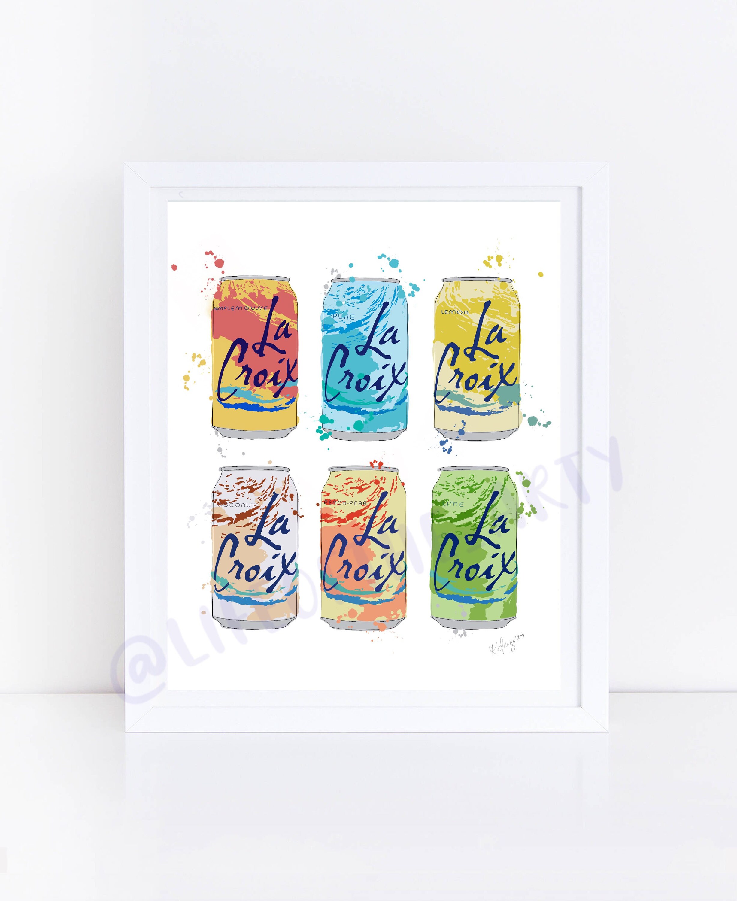 La Croix Multi Print Wall Decor | Etsy