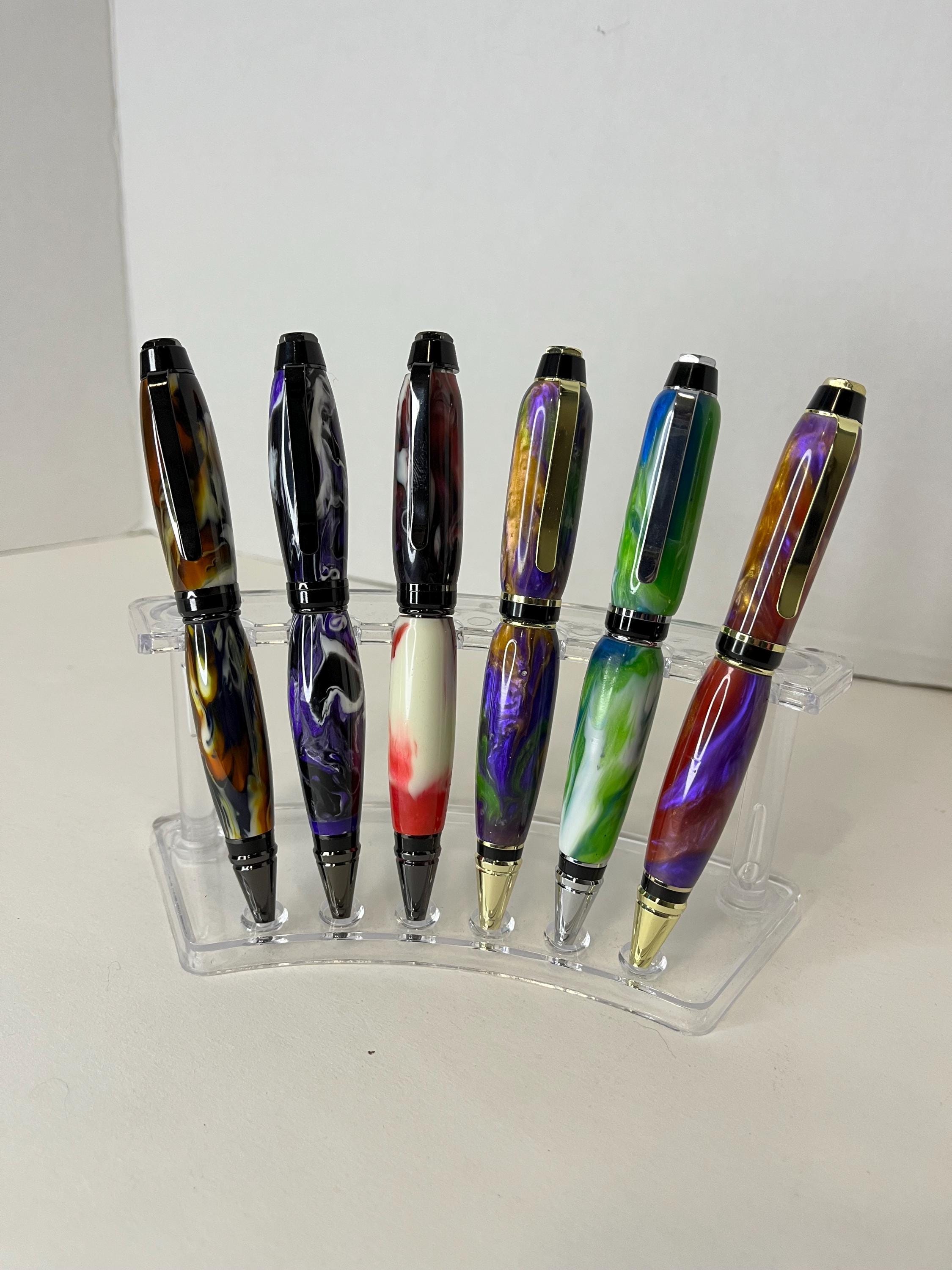 Creative Colorful Acrylic Pens Hand Crafted - Etsy