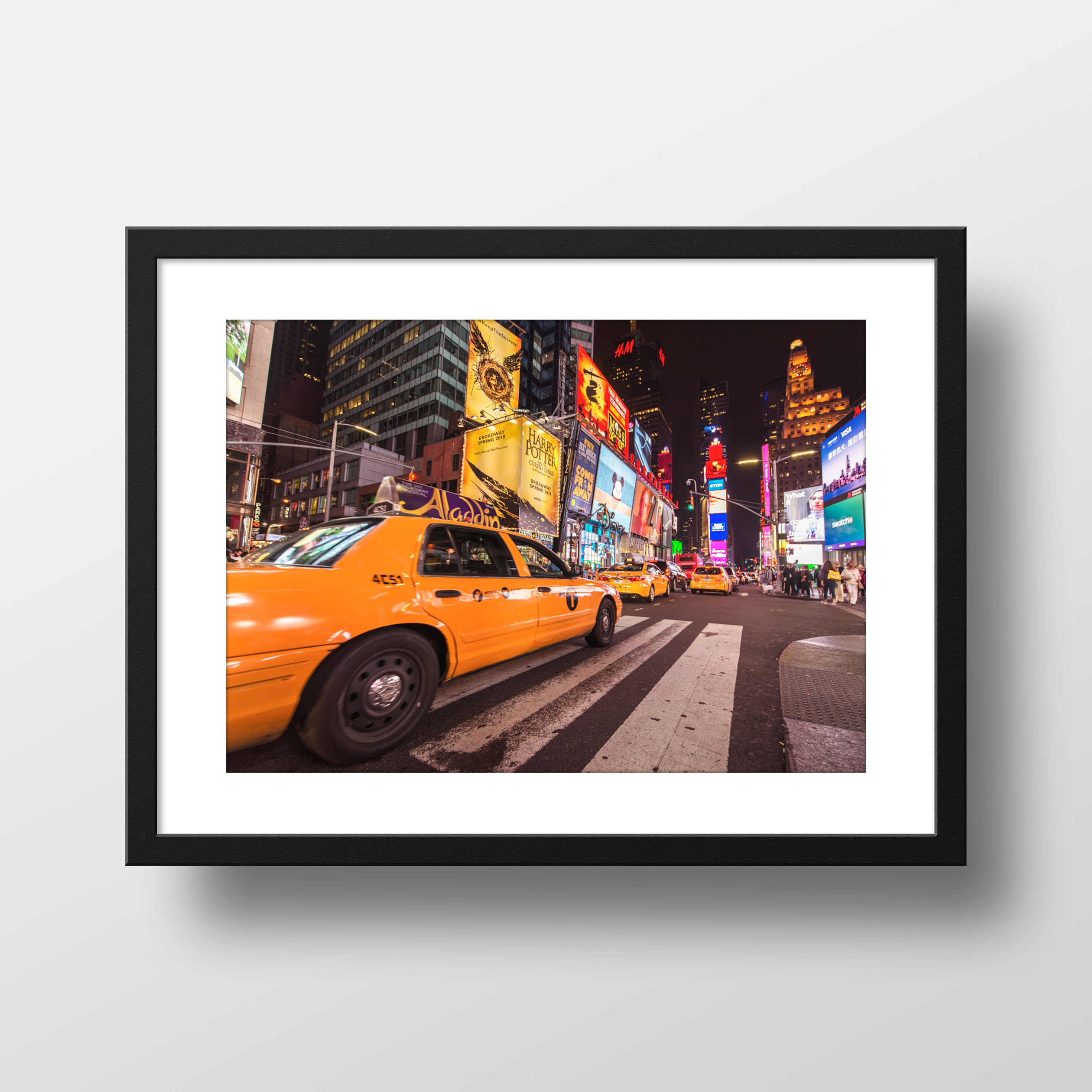 Times Square Print A4 A3 - Etsy