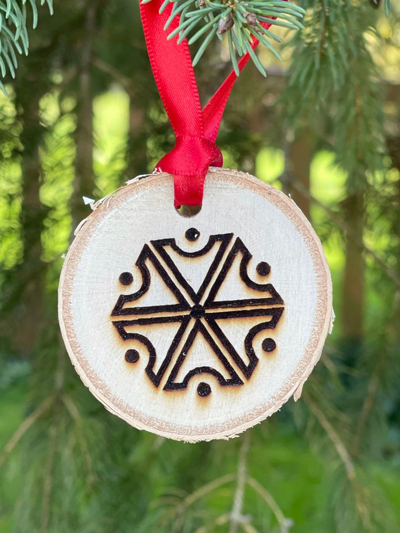 Yule Ornaments Slavic Ornament Mokosh Veles Perun Pagan - Etsy