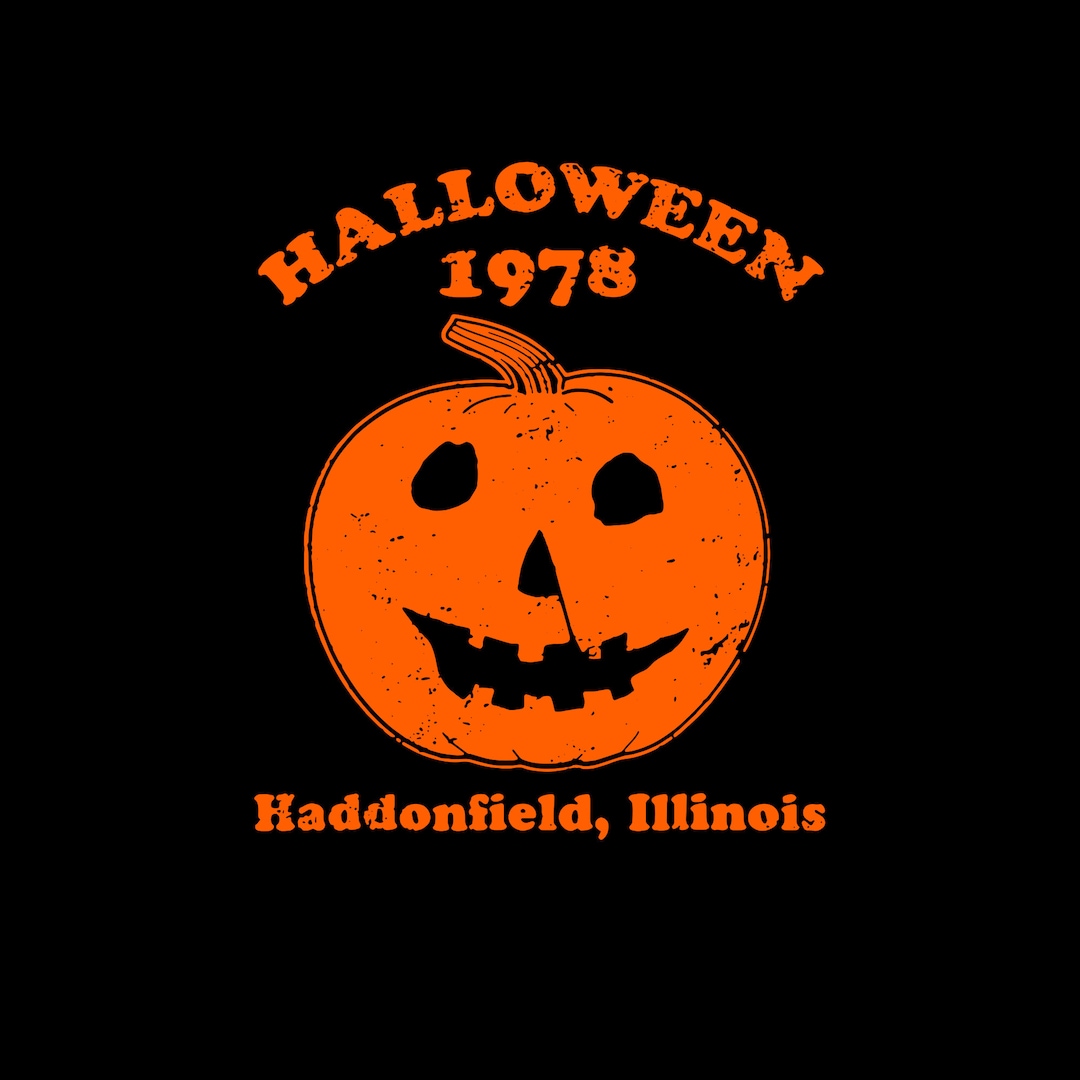 Vintage Halloween 1978 Pumpkin Haddonfield Illinois Digital - Etsy