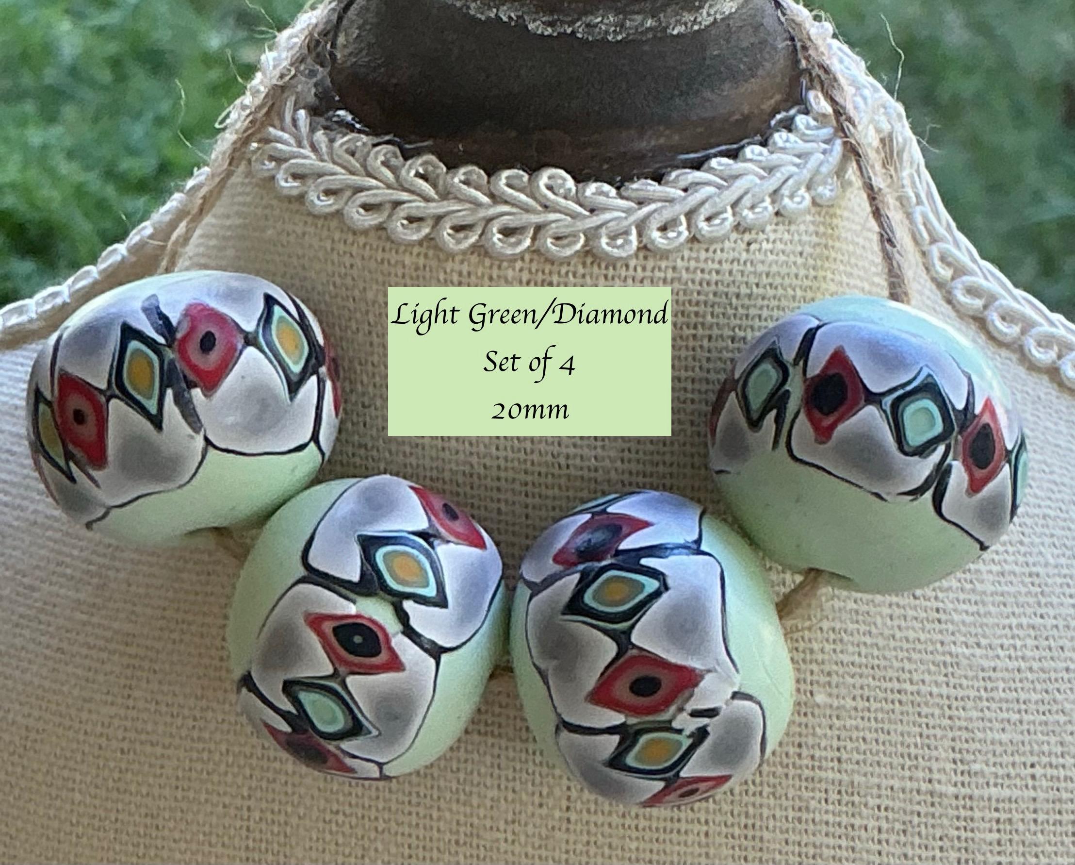 Neutral Polymer Clay Beads: Jewelry Making, Macrame Supplies - Etsy