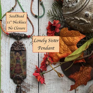 Rustic, Antiqued and Organic Garden Pendants - Etsy