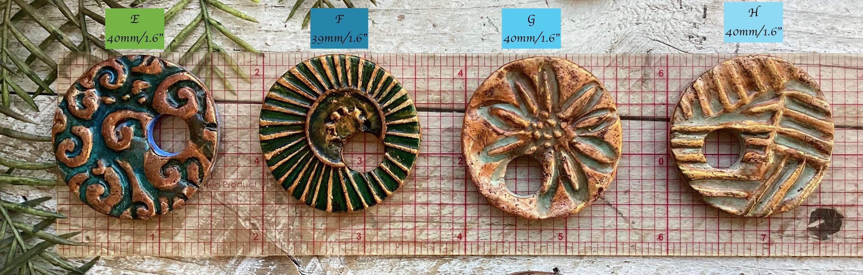 Handcrafted Faux Ancient Relic Beads: Rustic Polymer Clay Pendants - Etsy
