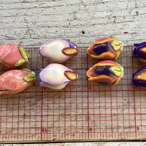 Small Faux Porcelain Flower Buds - Etsy