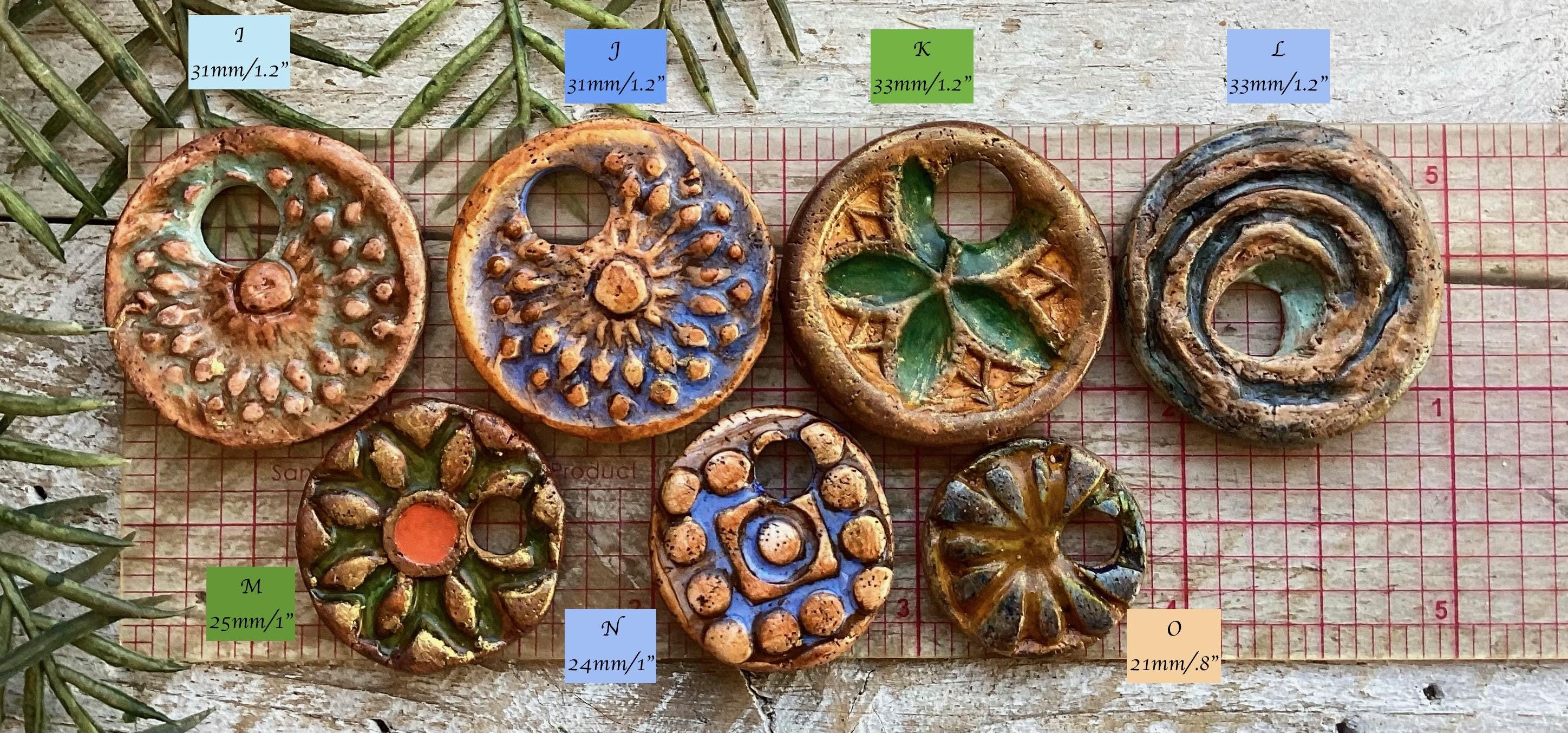 Handcrafted Faux Ancient Relic Beads: Rustic Polymer Clay Pendants - Etsy