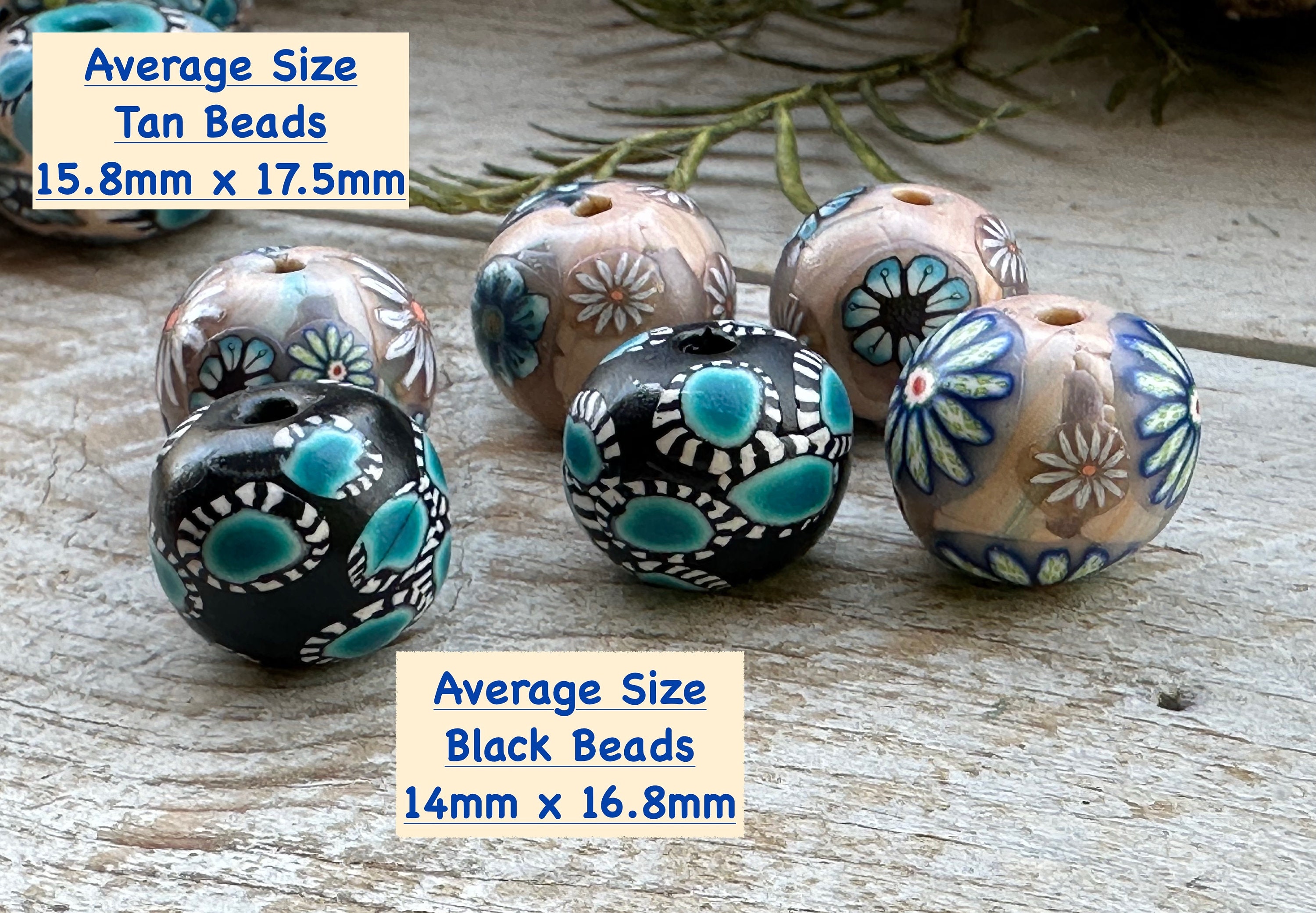 Blue Explosion Beads - Etsy