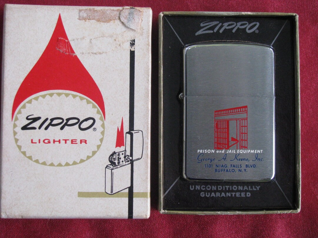 Zippo Lighter 1967 George A Keene Prison and Jail Equipment Buffalo NY ...