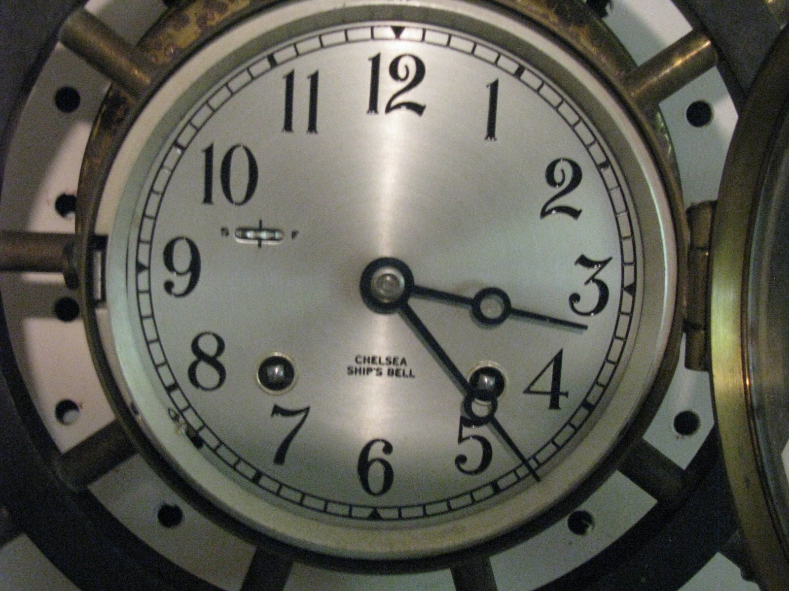 Chelsea Pilot Vintage Ships Bell Clock W/yacht Wheel Ca 1970s - Etsy