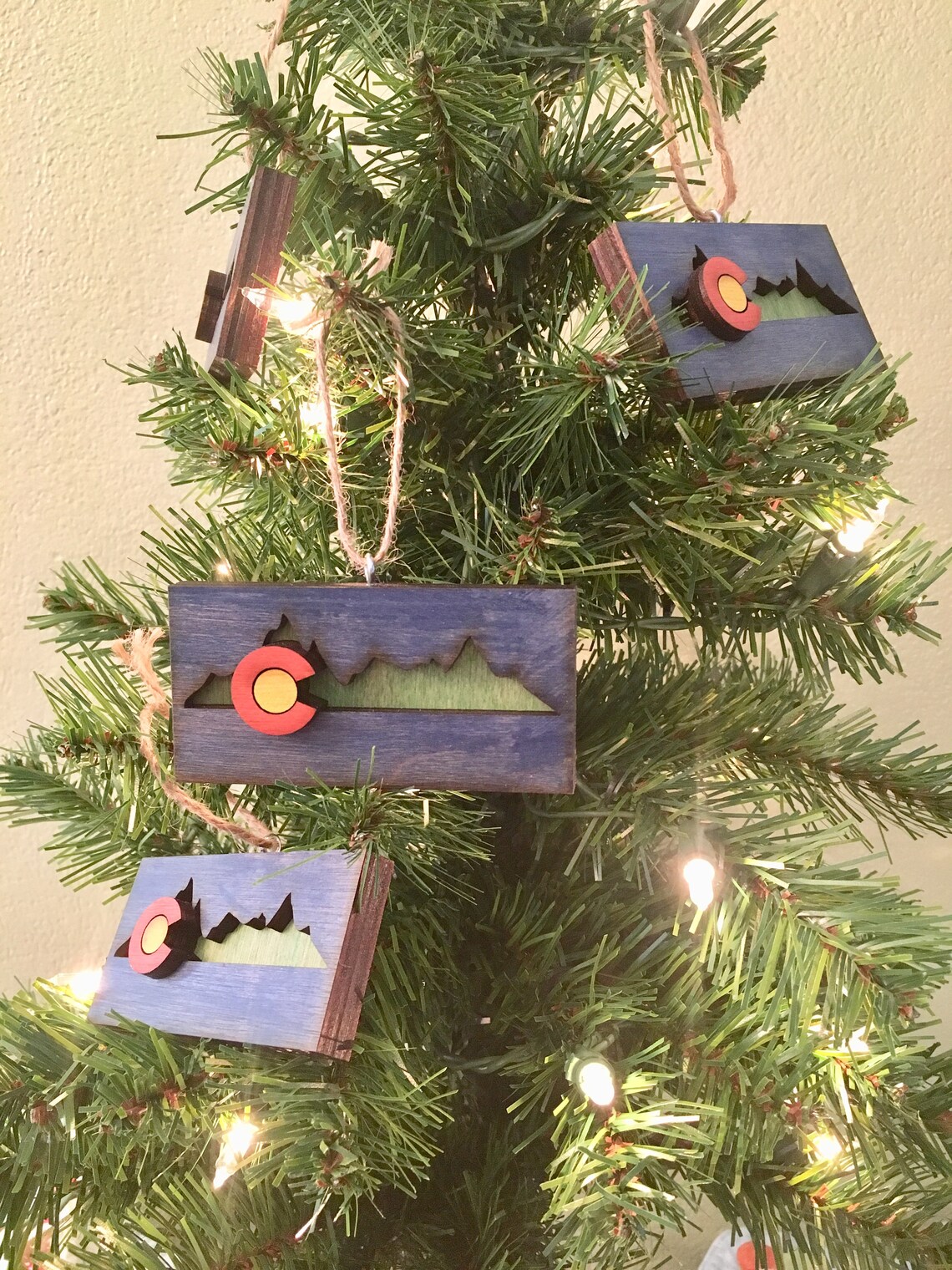 Colorado Christmas Ornament | Etsy