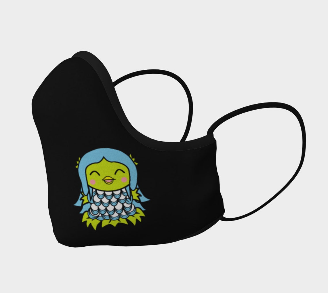 Amabie Face Mask | Etsy