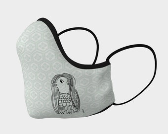 Amabie Face Mask | Etsy