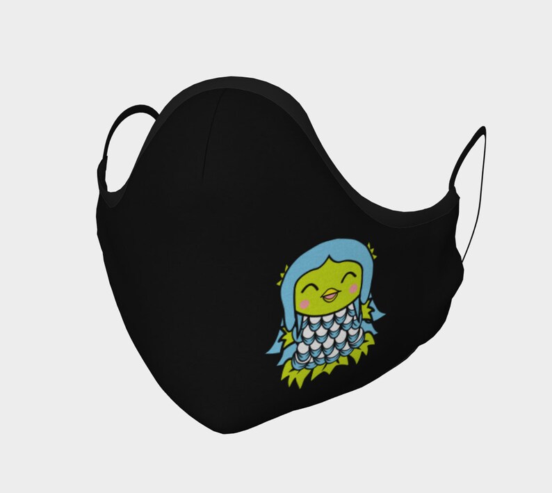 Amabie Face Mask | Etsy