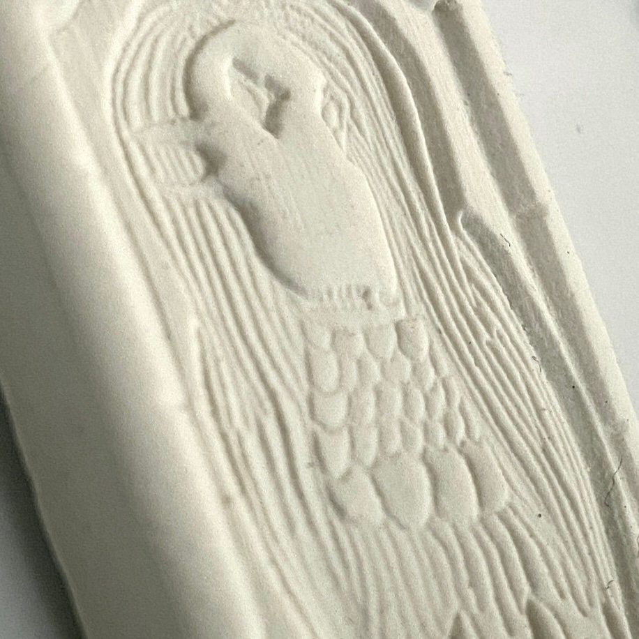 Amabie Charm / Clay Bas Relief - Etsy