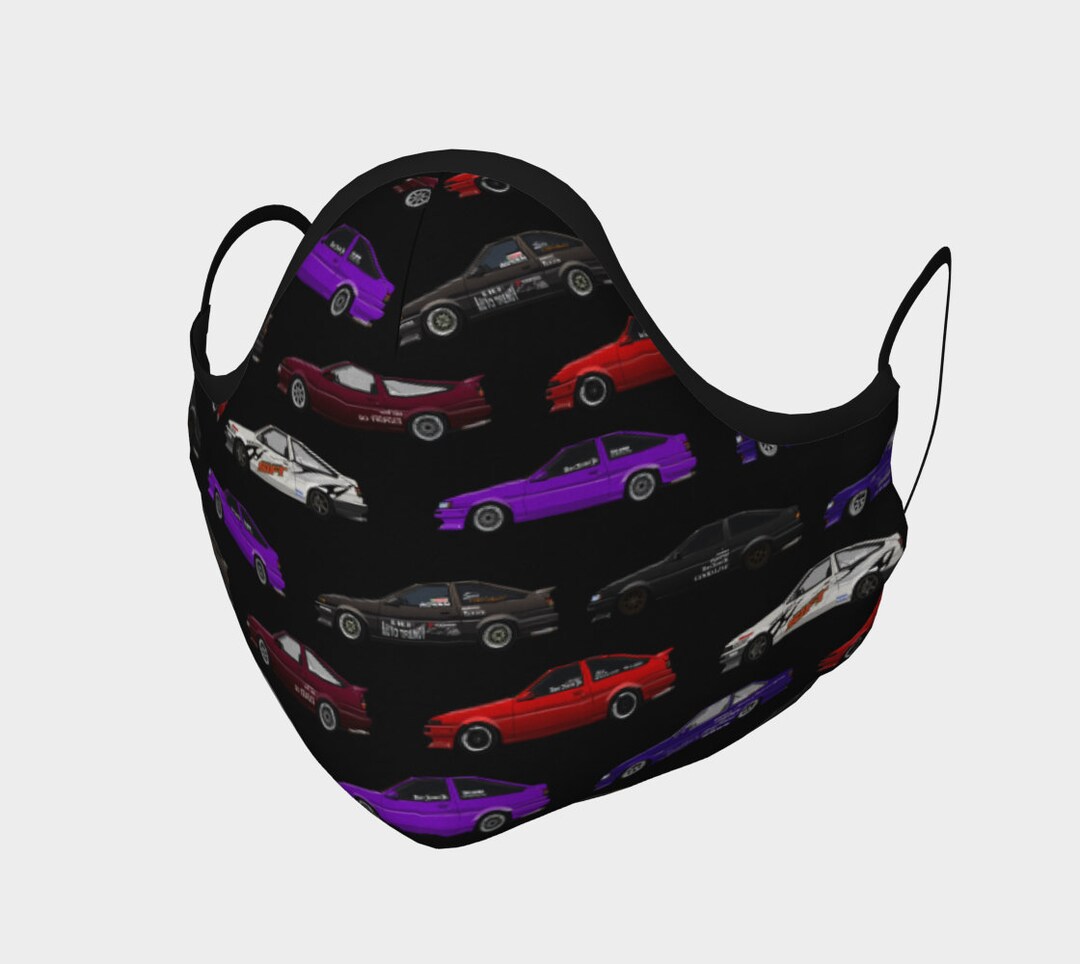 AE86 Battle Legends Face Mask - Etsy