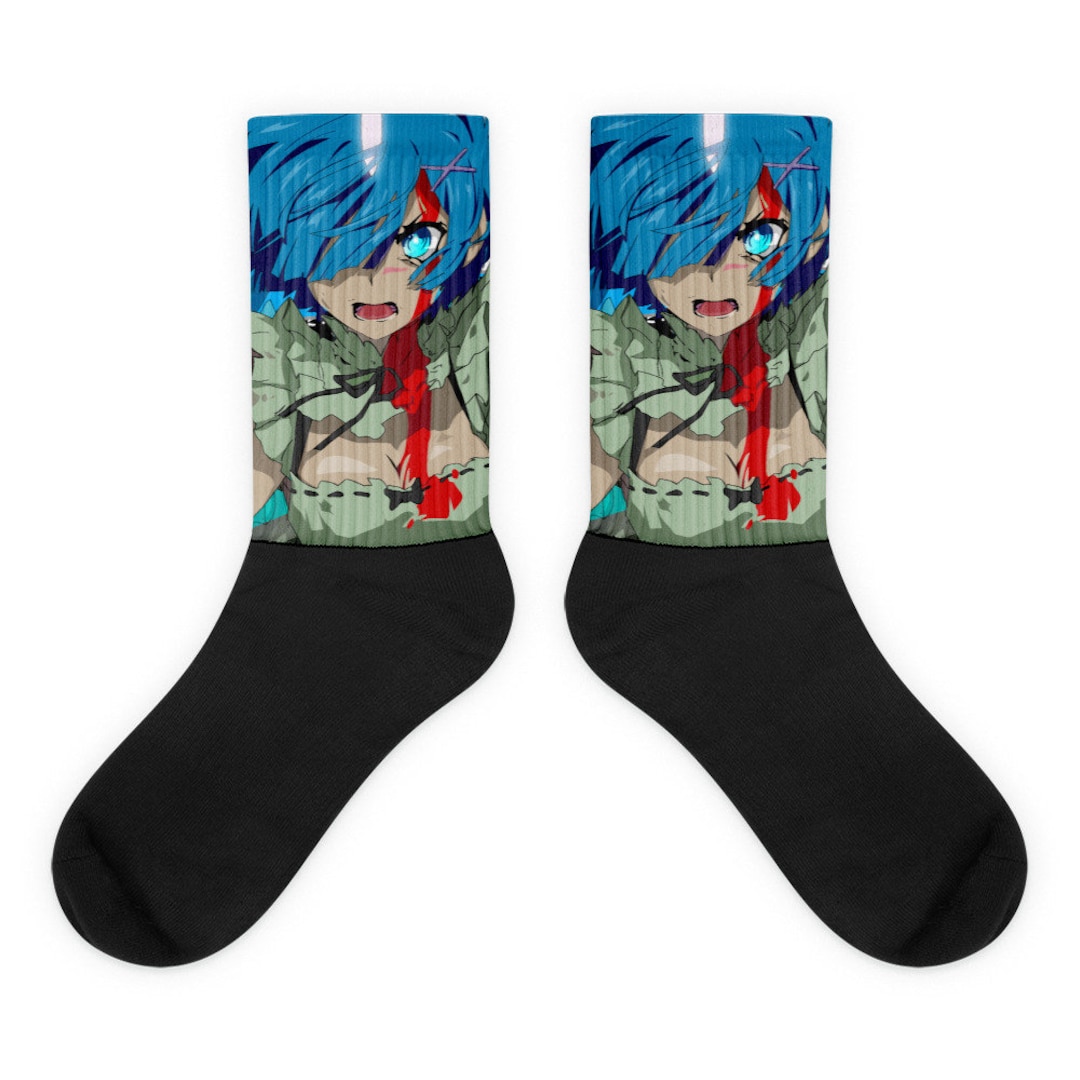 REM Re:zero Socks / Anime - Etsy