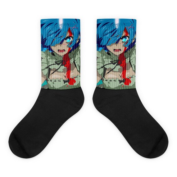 REM Re:zero Socks / Anime | Etsy