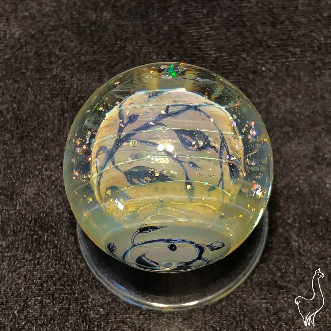 Carved Vines - 2022 #7 - 1.72" - Etched by Shellycastleartist ...