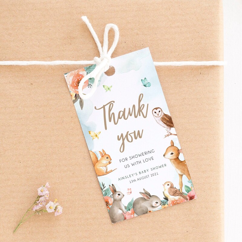 Woodland Gift Tags - 60+ Gift Ideas for 2025