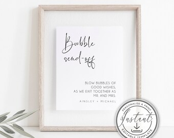 Wedding Bubble Sign | Etsy