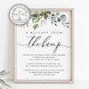 Rustic Wedding Send off Editable Sign, Let Love Glow, Sparkler Send Off ...