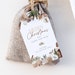 Beige Christmas Gift Tags Template, Editable Christmas Favor Tags ...