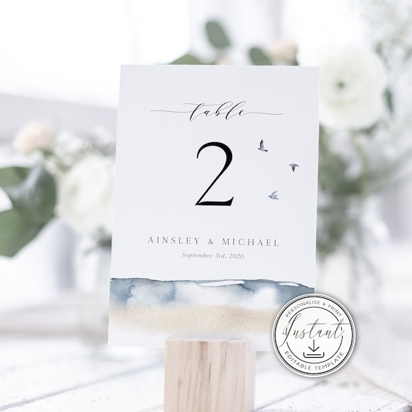Beach Wedding Table - Etsy