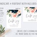 Navy & Blush Editable Custom Sign Template Instant Download - Etsy