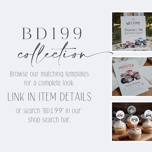 Monster Truck Pit Stop Sign Template, Refuelling Station Sign, Monster ...