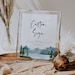Mountain Custom Sign Sign Editable Template, Personalised Wedding Sign ...