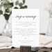 Rustic Ring Warming Wedding Sign Template, Editable Sign, Wedding ...