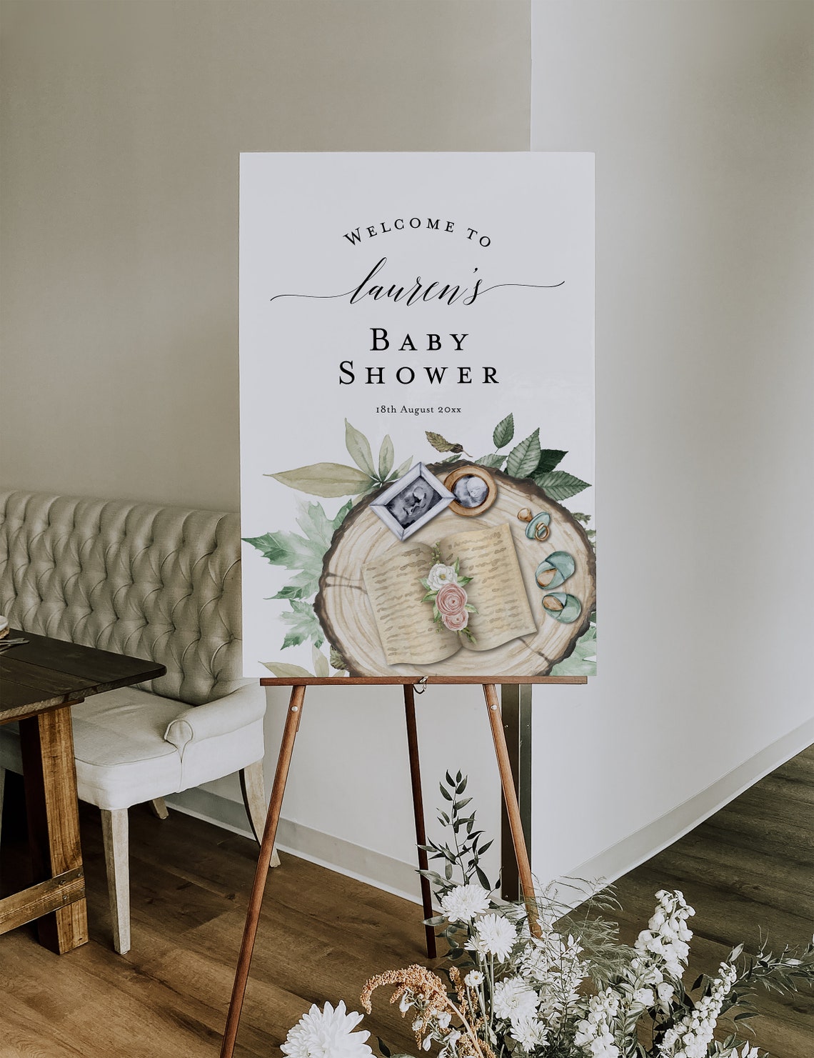 Storybook Welcome Sign Template A New Chapter Book Themed | Etsy