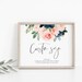 Navy & Blush Editable Custom Sign Template Instant Download - Etsy