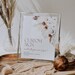 Boho Floral Fully Editable Wedding Custom Sign Template, Bohemian ...