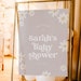 Daisy Welcome Sign Template, Bohemian Daisy Baby Shower Signage ...