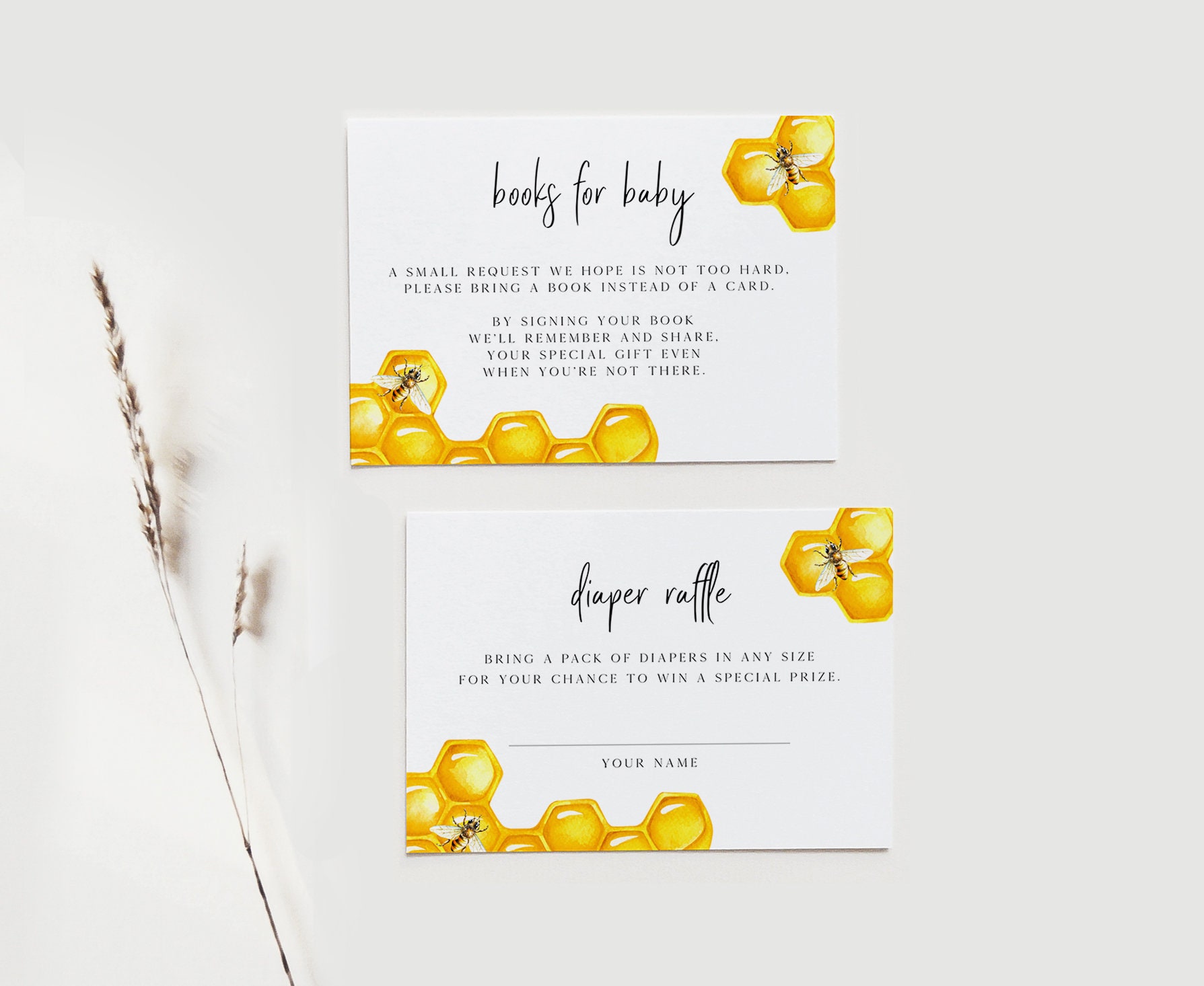 Mommy to Bee Baby Shower Editable Invitation Suite Instant | Etsy